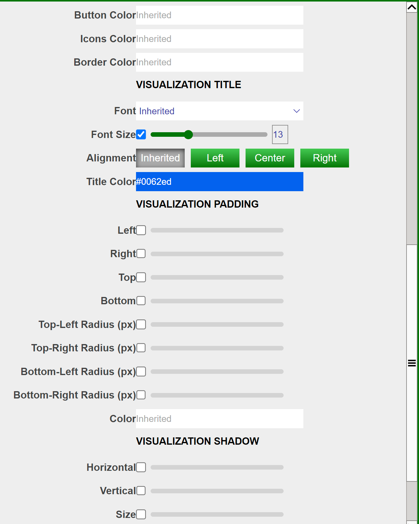 Other Panels - AMI Documentation
