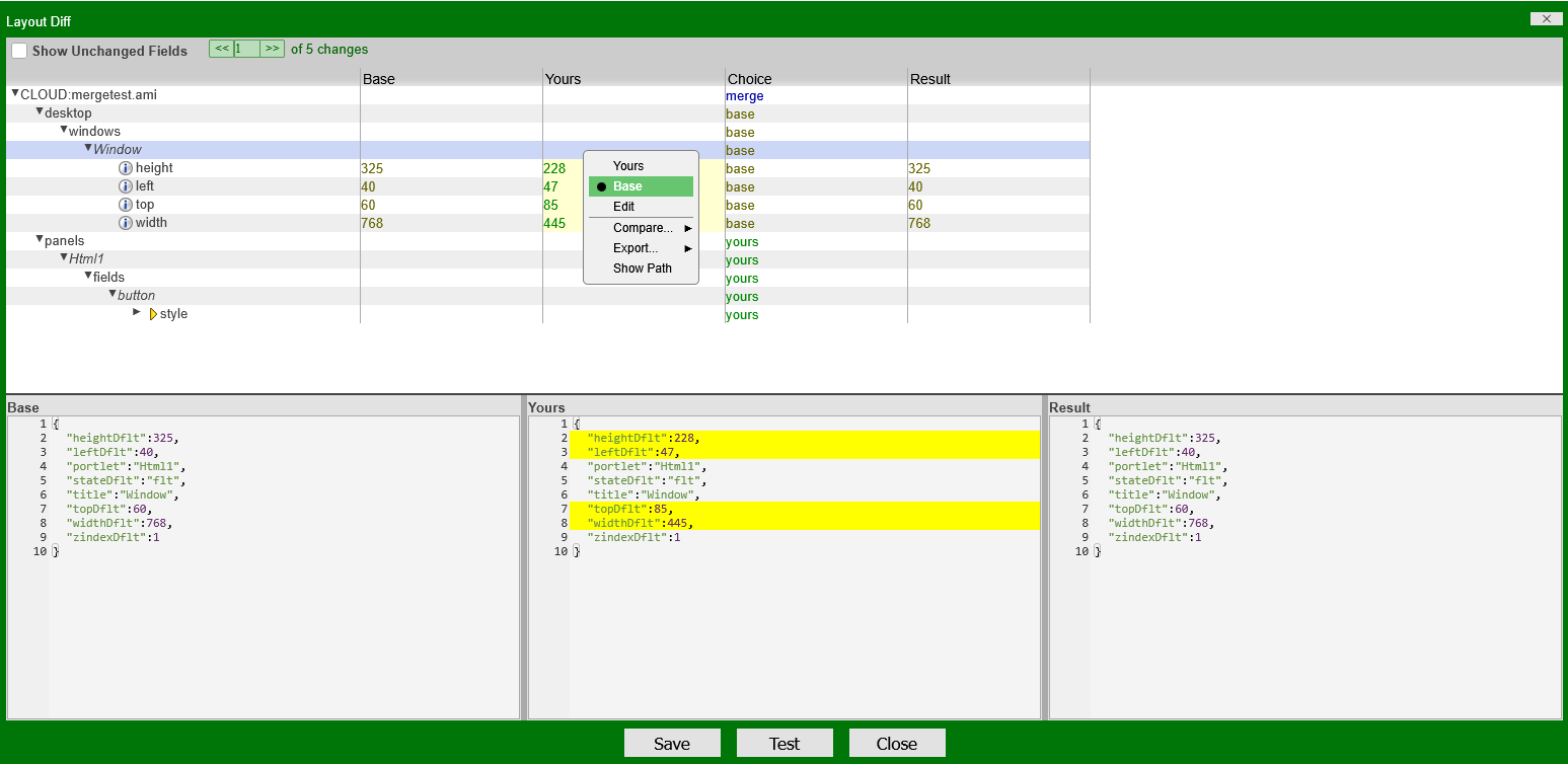 Merge Tool - AMI Documentation