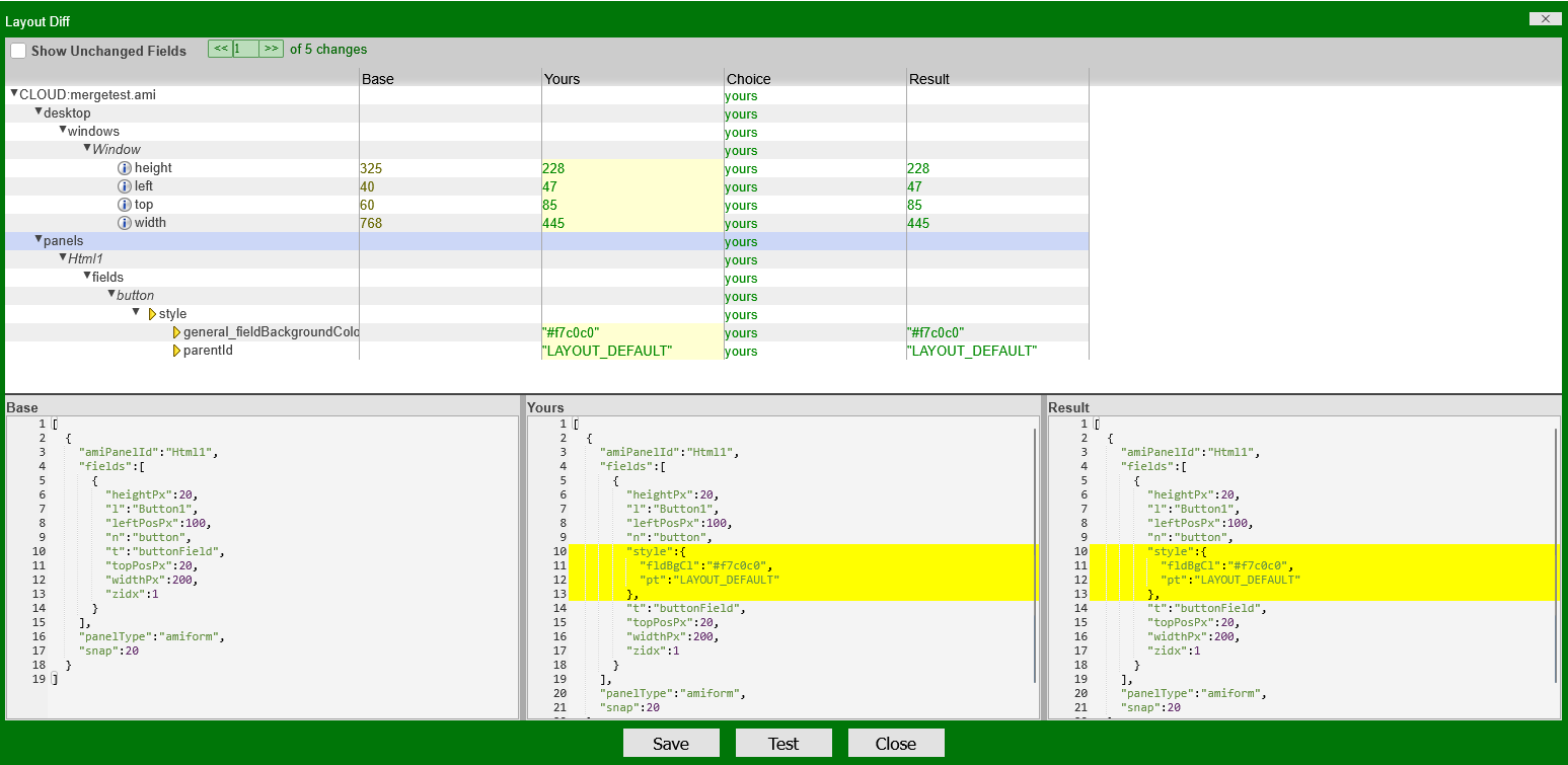 Merge Tool - AMI Documentation